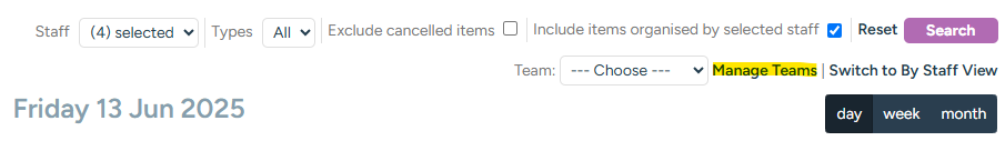 Setting Up Diary Teams – 10ninety